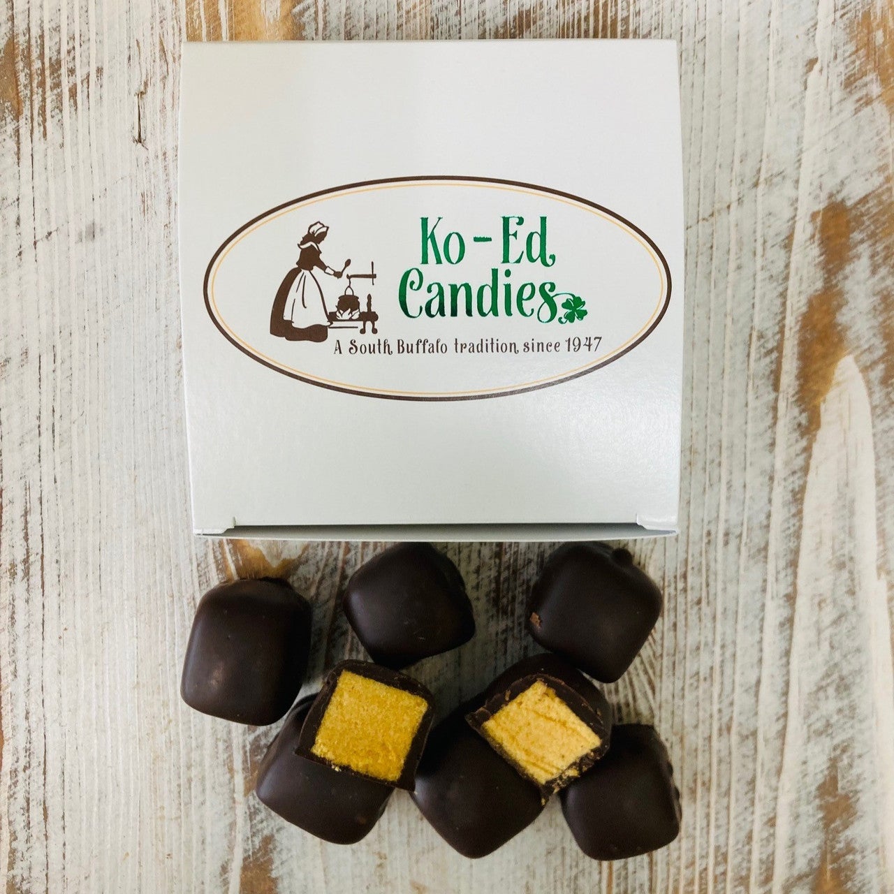 Dark Chocolate Sponge Candy | Ko-Ed Candies