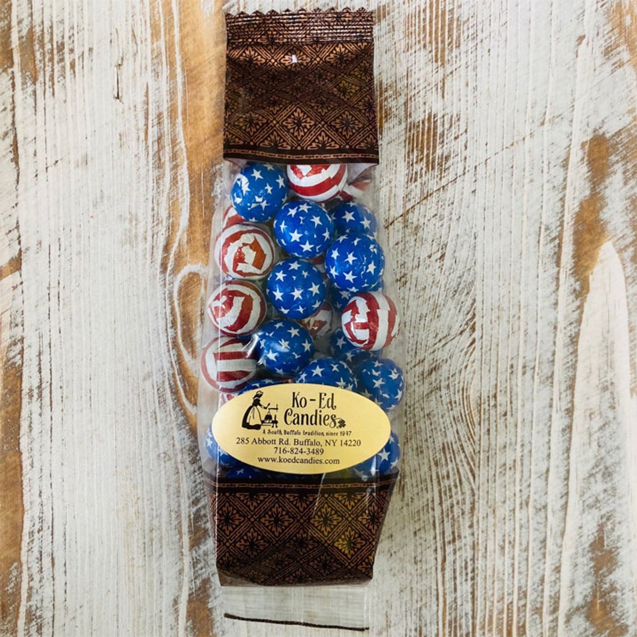 Foil Wrapped American Flags | Ko-Ed Candies